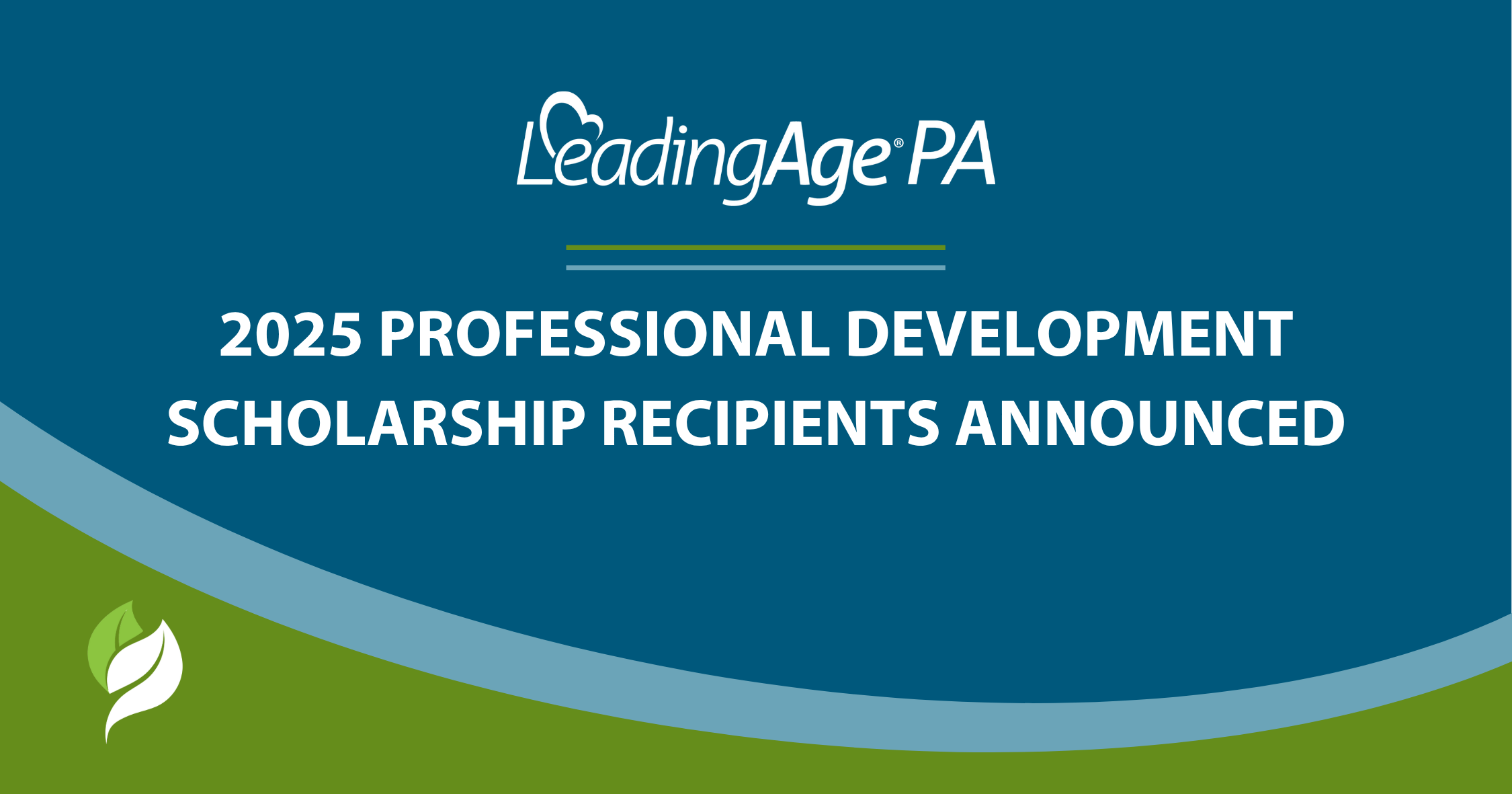LeadingAge PA Awards Nearly $40,000 in Professional Development ...